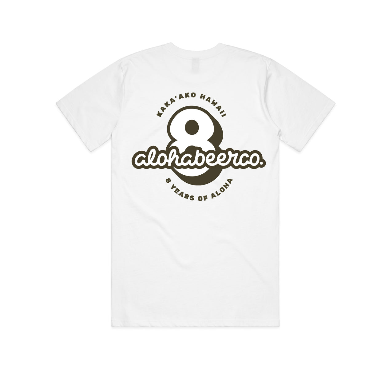 8 Year Anniversary Tee – Aloha Beer