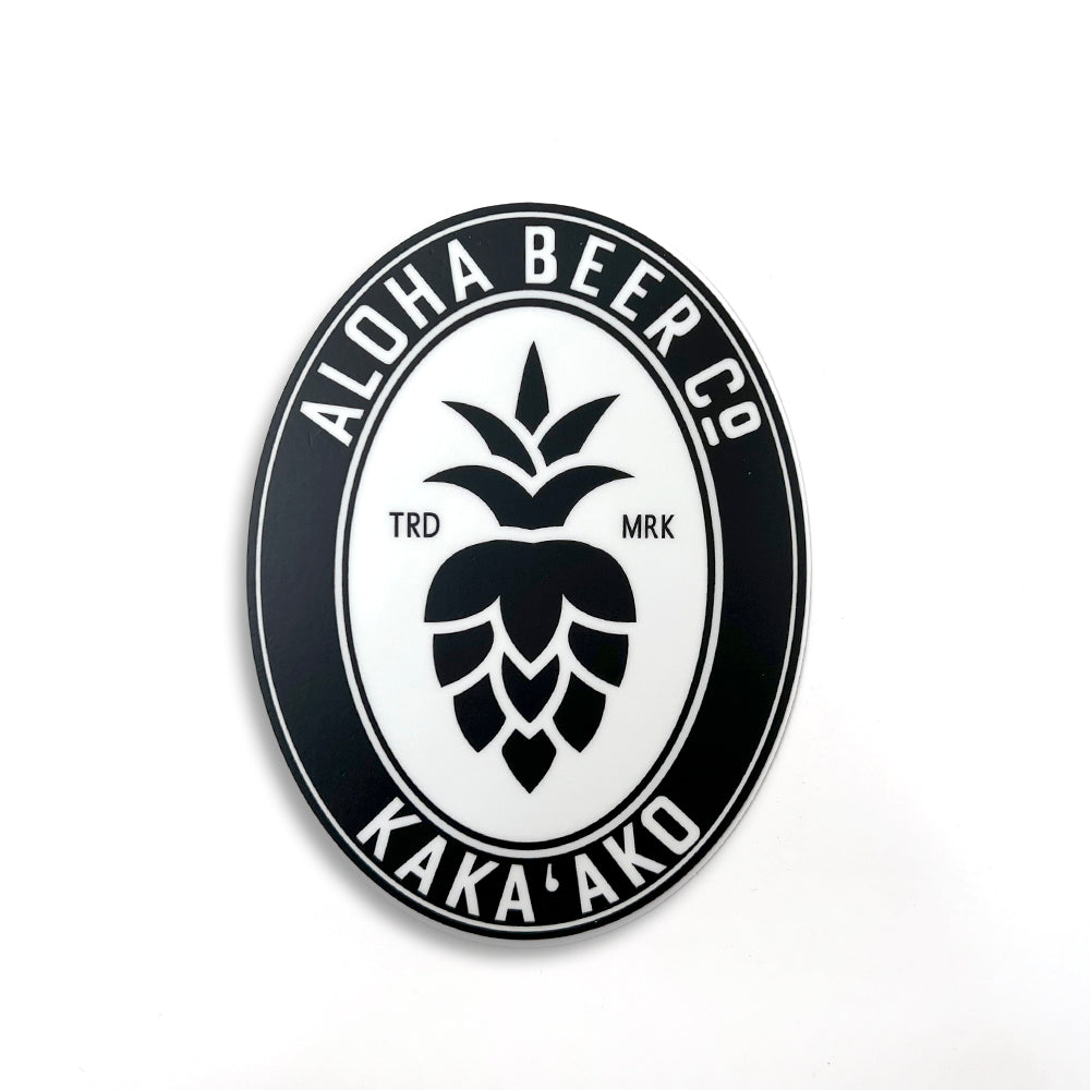 Kaka'ako Sign Sticker – Aloha Beer