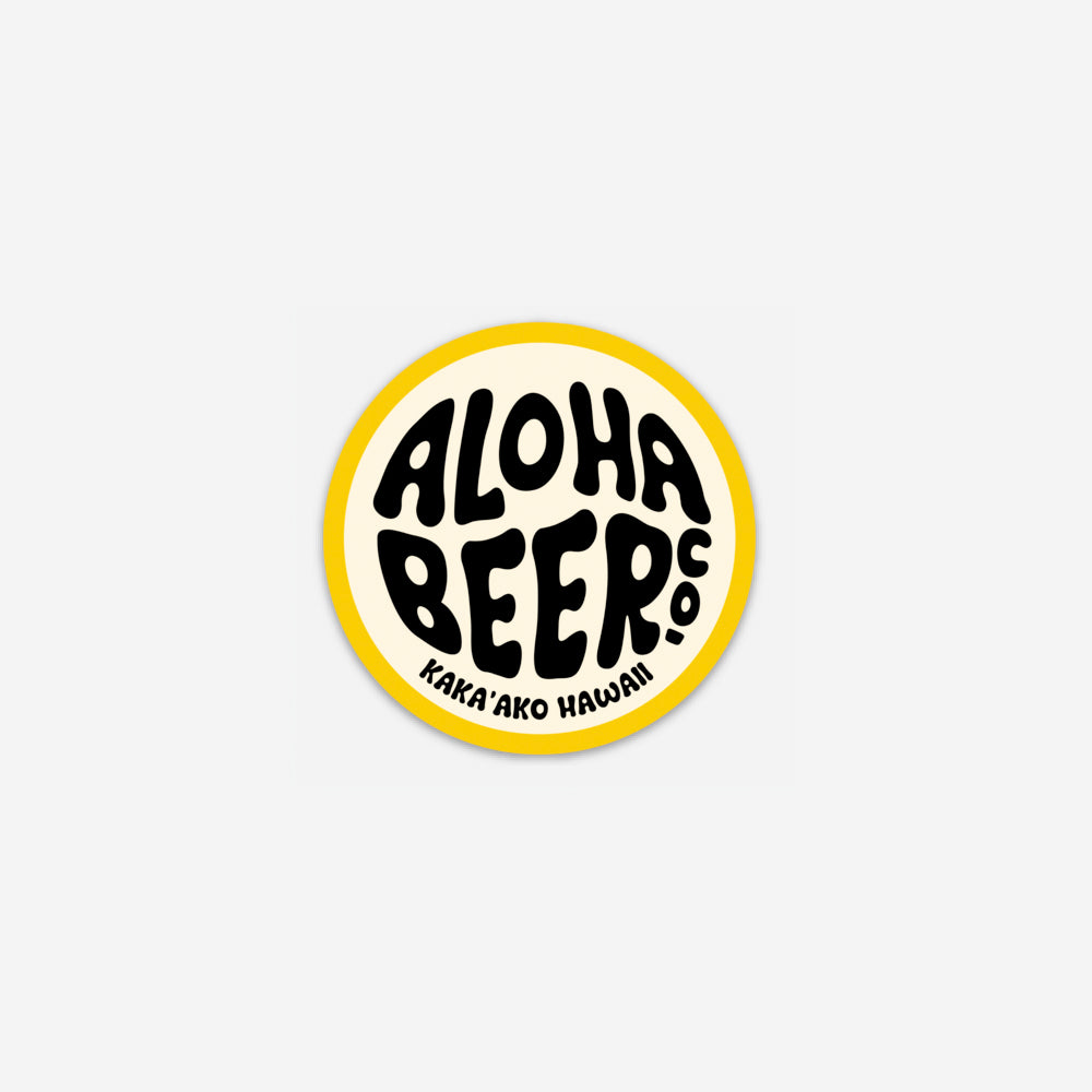 Aloha Surfwax Sticker – Aloha Beer